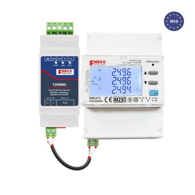 China MID Approved EM4372 3 Phase Solar Energy Monitor 5 65 A 230 400V for sale