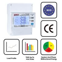 China Advanced 3*120/208V...3*240/415V energy analyzer meter with Modbus RTU for sale