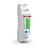 China EM115 Modbus DC Smart Meter 230V 5 45 A for kWh kvarh kW kvar kVA PF Hz V A Monitoring for sale