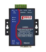 China MG1100 Modbus RTU Gateway TCP IP to RS485 Converter Analog Digital Display for sale
