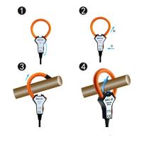 China Flexible Rogowski Coil Current Probe for Accurate AC Current Measurements 1A-100kA for sale