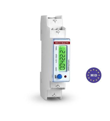China EM115-Mod-PO 120/230V 100A AMR DC Electricity Meter Cards for Smart Energy Monitoring for sale