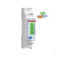 China Single Phase WiFi Energy Meter EM115 Mod WL DC 230V 45A for Energy Monitoring for sale