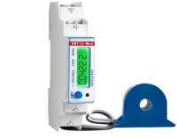China Single Phase EM115-Mod Modbus Din Rail Bypass Electric Meter OEM and MID Approved for sale