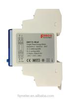 China Single Phase EM115-Mod Modbus Din Rail Bypass Electric Meter OEM and MID Approved for sale