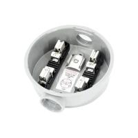 China CE Certified EM12100RS ANSI 2S Two Phase Three Wire Socket Energy Meter 0-999999.99 for sale