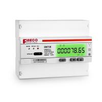 China Modbus RTU Three Phase Energy Meter 3x230/400V 10(100)A for Solar Monitoring for sale