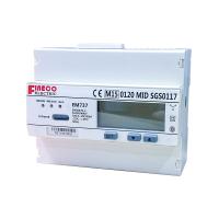 China EM737 3x230/400V 10(100)A MID Bi-Directional Modbus Energy Smart Meter for sale