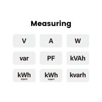 China EM537 CT 3x230/400V 1.5(6)A Modbus Energy Meter WiFi kWh Power Meter for sale