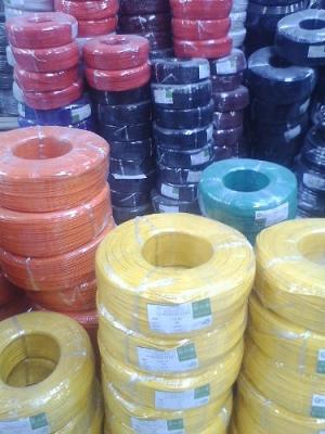 China UL10269 1AWG 1000V PVC Insulated Electrical Wire 105℃ Black ECHU UL Cable for sale