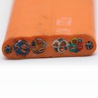 China Flat Elevator Control Cable Flexible ECHU Traveling Cable 4-24 Cores 0.5-0.75mm2 for sale