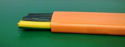 China Flat Crane Control Cable YFFB 4 Core 4mm2 300/500V Oil Resistant Rubber Sheath for sale