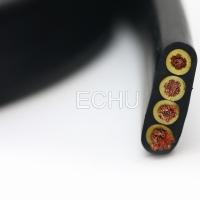 China Flexible Crane Cable 4G25 ECHU Flat Cable, ECHU Traveling Cable for sale