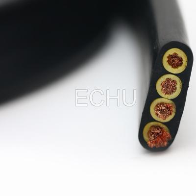China Flexible Crane Cable 4G25 ECHU Flat Cable, ECHU Traveling Cable for sale