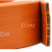 China ECHU Flat Traveling Elevator Cable TVVB 300/500V 0.75mm2 Flexible PVC Control Signal Cable for sale