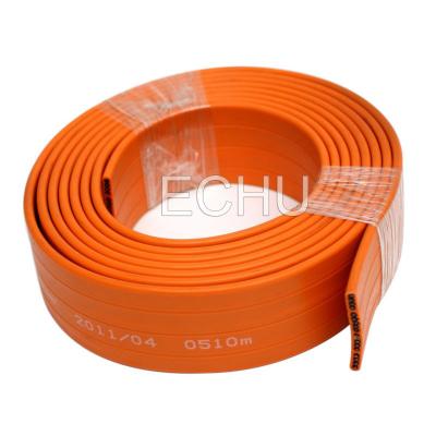 China Flexible PVC Flat Elevator Cable TVVB 300/500V 0.75mm² 2-66 Cores for sale