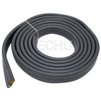 China Flat Traveling Cable for Elevator TVVB 4-24 Cores 0.5-0.75mm2 CCC CE for sale