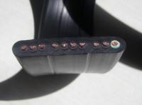 China Flat Elevator Control Cable TVVB 4-24 Cores 0.5-0.75mm2 CCC CE Approved for sale