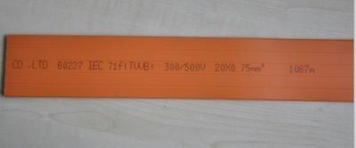 China 20 Core Flat Elevator Cable TVVB 0.75mm2 300/500V CE CCC for sale