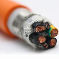 China PUR Jacket Control Cable Flexible ECHU Special Cable 300/500V 5 Million Bending Life for sale