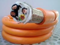 China Super Flexible Power Chain Cable ECHU 300/500V 5 Million Bending Life Robot Cable for sale