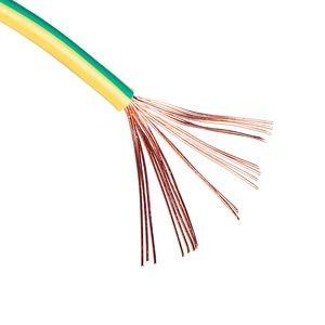 China UL1283 6AWG 600V 105C Electrical Cable E312831 PVC Insulated Yellow Green for sale