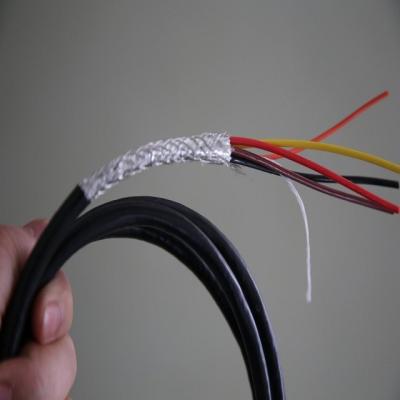 China UL2464 Shielded Control Cable 26AWG 2C Tinned Copper PVC 300V for sale