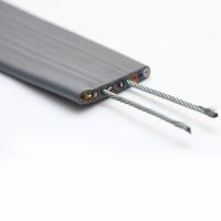 China Flat Elevator Cable with Communication Cable 300/500V 80m Suspension ECHU Cable for sale