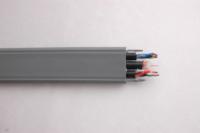 China ECHU Flat Flexible Elevator Cable TVVB 4-24 Cores 0.5-0.75mm2 CCC CE Approved for sale