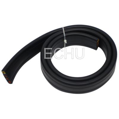 China Flat Crane Cable YFFB 3G1.5 ECHU Rubber Cable 300/500V for Crane Conveyor for sale