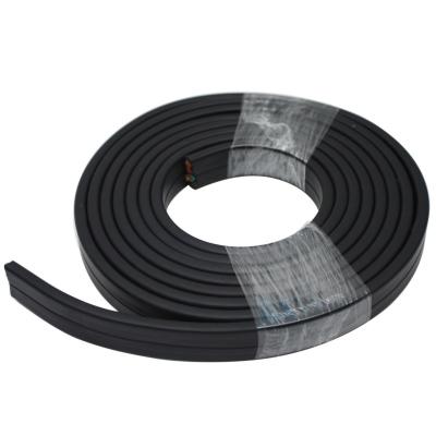 China ECHU YFFB Four Core Flat Traveling Crane Cable 4mm2 300/500V Oil Resistant for sale