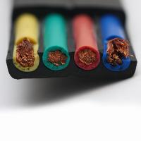 China ECHU Flat Traveling Cable, Flat Crane Cable, NBR insulation, NBR Jacket Flat Cable 450/750V for sale