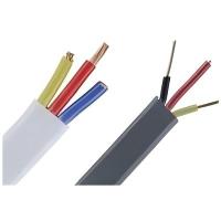 China JIS VFF Flat Type PVC Insulated Cable RVB 2x0.75mm² Parallel Flat Wire for sale