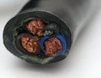 China Flexible Drum-Reeling Cable RVV-NBR-PUR 4x4mm2 450/750V for Hoist & Crane for sale