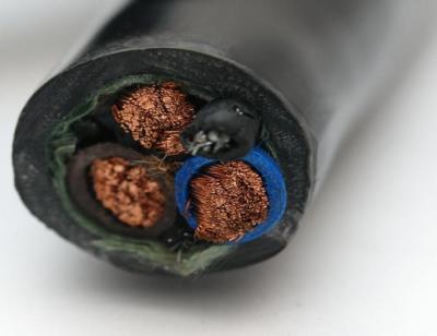 China Flexible Drum-Reeling Cable RVV-NBR-PUR 4x4mm2 450/750V for Hoist & Crane for sale