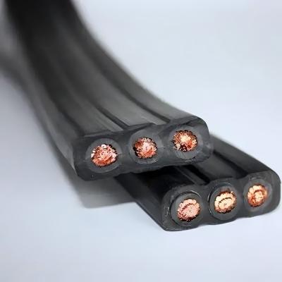 China ECHU SE4 Rubber Flat Traveling Cable YCWB 450/750V 2.5-240mm² for sale