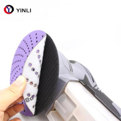 China 3M 737U Purple Sanding Discs 3 Inch Hook and Loop 13 Grits 60-10000 for Orbital Sander for sale