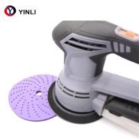 China 3M 737U Purple Sanding Discs 3 Inch Hook and Loop 13 Grits 60-10000 for Orbital Sander for sale