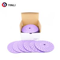 China multi-holes  Ceramic Sanding Disc  80 Grit Sandpaper For automatic for sale