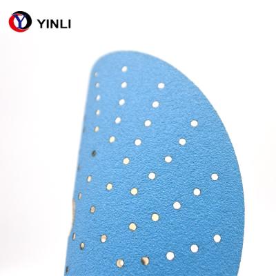 China Ceramic Polyester Film Sanding Disc 6inch Purple Wet Dry Paint Wood Grit P40-P2000 for sale