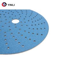 China 6 Inch Ceramic Abrasive Disc Polishing Film Base Aluminum Oxide Grit 60 to 1000 for sale