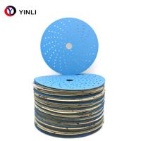 China 6 Inch Self Adhesive Ceramic Sandpaper Discs 100pcs for Polishing Sanding 60-2000 Grit for sale