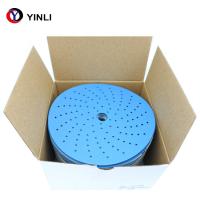 China 150mm 6 Inch Ceramic Sand Paper Hook and Loop Disc Grit P40 to P2000 for Auto Sanding for sale