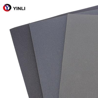 China Silicon Carbide Wet Dry Sandpaper 600 Grit 9x11 Inch Waterproof for Wood Furniture Polishing for sale