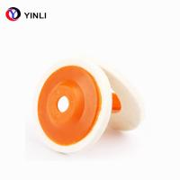 China 100mm x 16mm 100% Wool Felt Polishing Wheel for Angle Grinder Durable Buffing Disc for sale