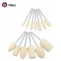 China 2.35mm Shank Wear Resistant Felt Polishing Bobs for Gem Stones Jewelry Metal for sale