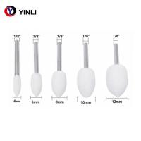 China 2.35mm Shank Wear Resistant Felt Polishing Bobs for Gem Stones Jewelry Metal for sale