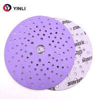 China 6 Inch Aluminum Oxide Sanding Discs 40 Grit for Auto Polishing with Velcro for sale