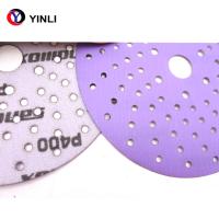 China 6 Inch Aluminum Oxide Sanding Discs 40 Grit for Auto Polishing with Velcro for sale