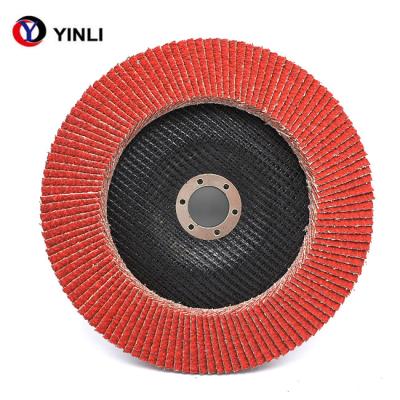 China 5 Inch T29 Ceramic Flap Disc 125mm for Stainless Steel Grinding and Polishing for sale